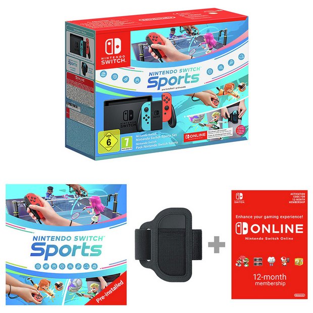 Buy Nintendo Switch Neon Console Nintendo Switch Sports Bundle Nintendo Switch consoles Argos