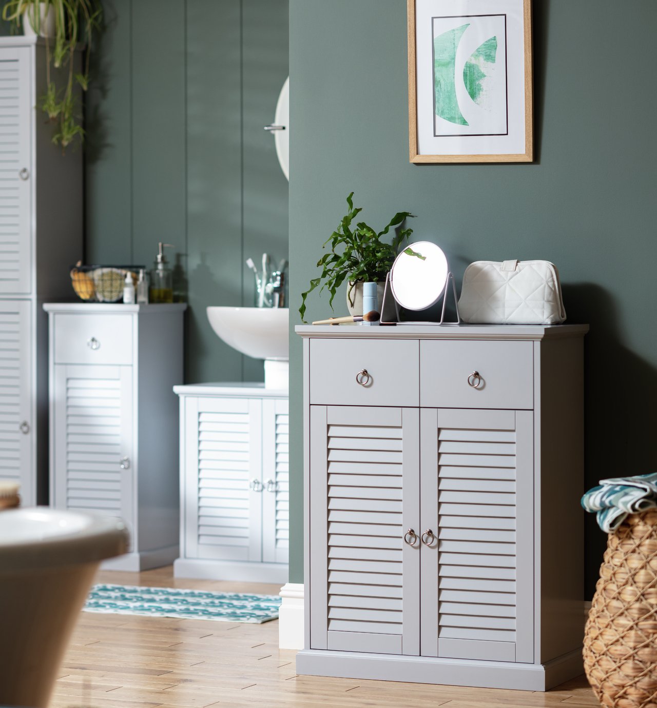cabinets Freestanding bathroom cabinets | Argos