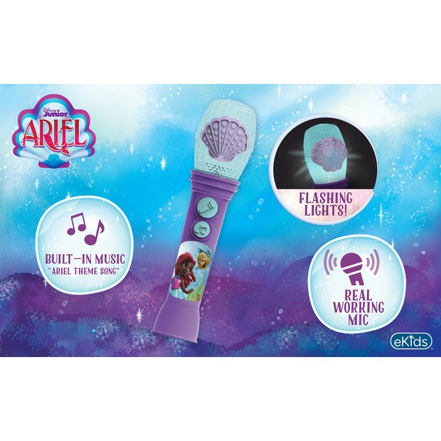 Buy Disney Junior Ariel Singalong Microphone Musical toys and instruments Argos