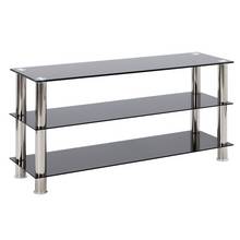 Buy HOME Turin 2 Door Ext Large TV Unit - Black & Walnut Effect at ...