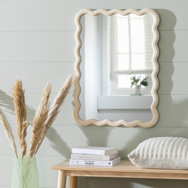 Wall mirrors at argos store