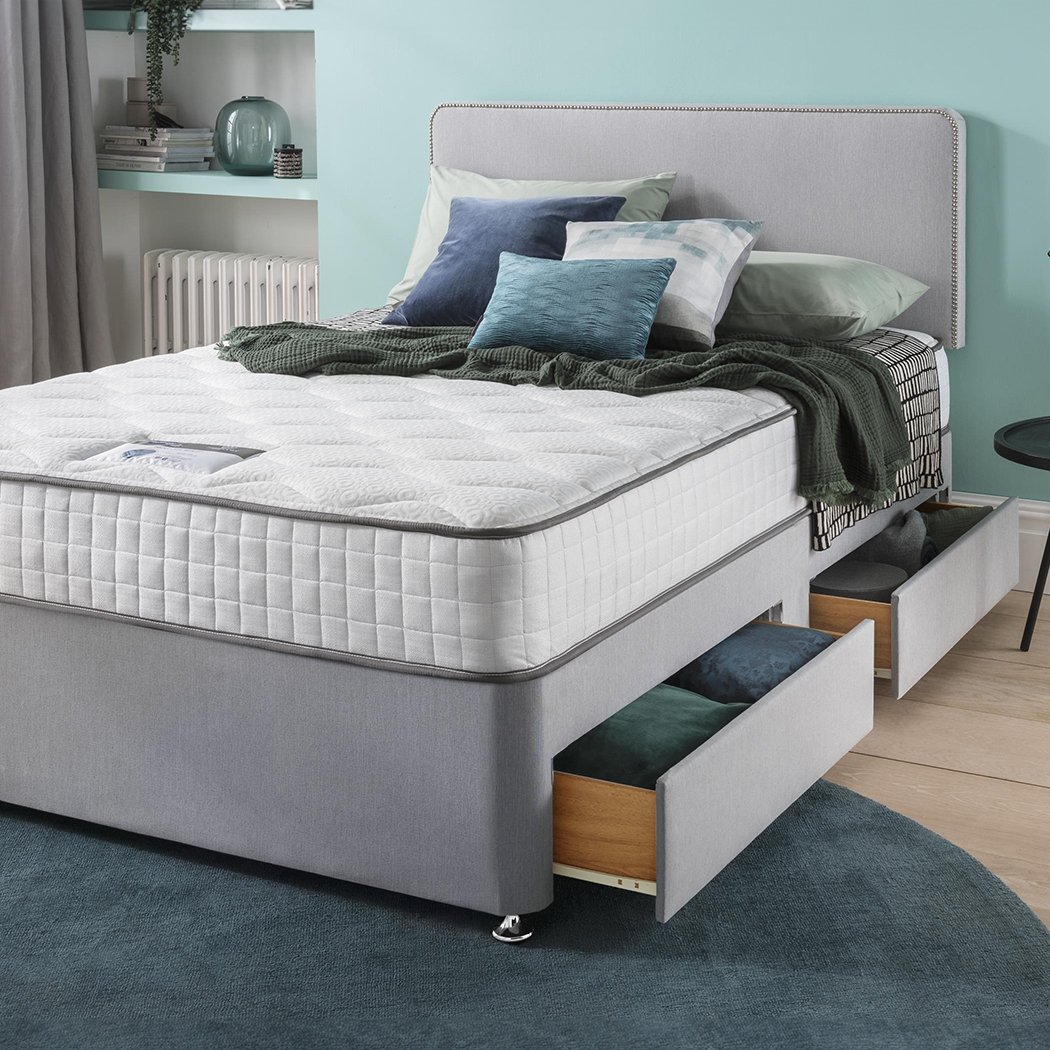 Small double 4 storage drawers Divan beds | Argos