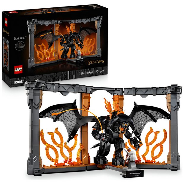 Mini Balrog De Lego Lego LOTR Gandalf The Grey & Balrog 40631 Set With