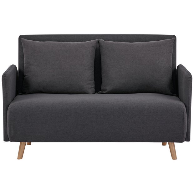 Buy Habitat Alex Fabric Small Double Sofa Bed Charcoal Sofa beds Argos