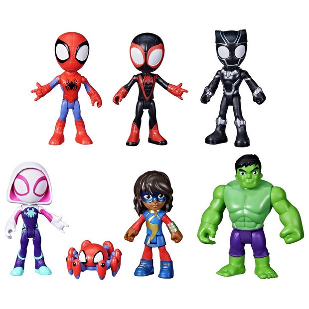 Spider-Man Spidey And His Amazing Friends Miles Morales And Hulk Hero ... Spider-Man Spidey And His Amazing Friends Miles Morales And Hulk Hero ...