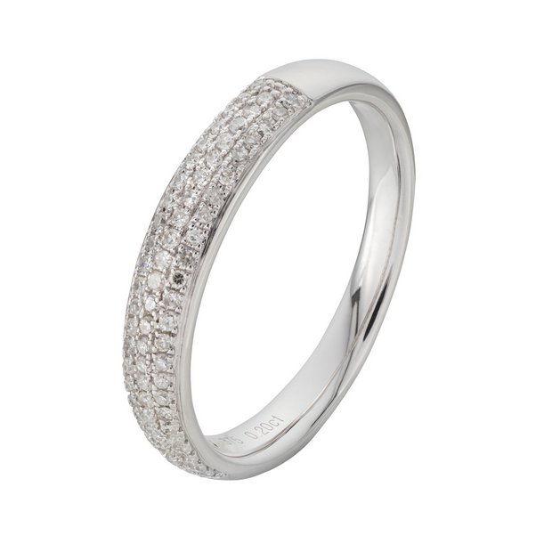 Revere 9ct white gold ring store