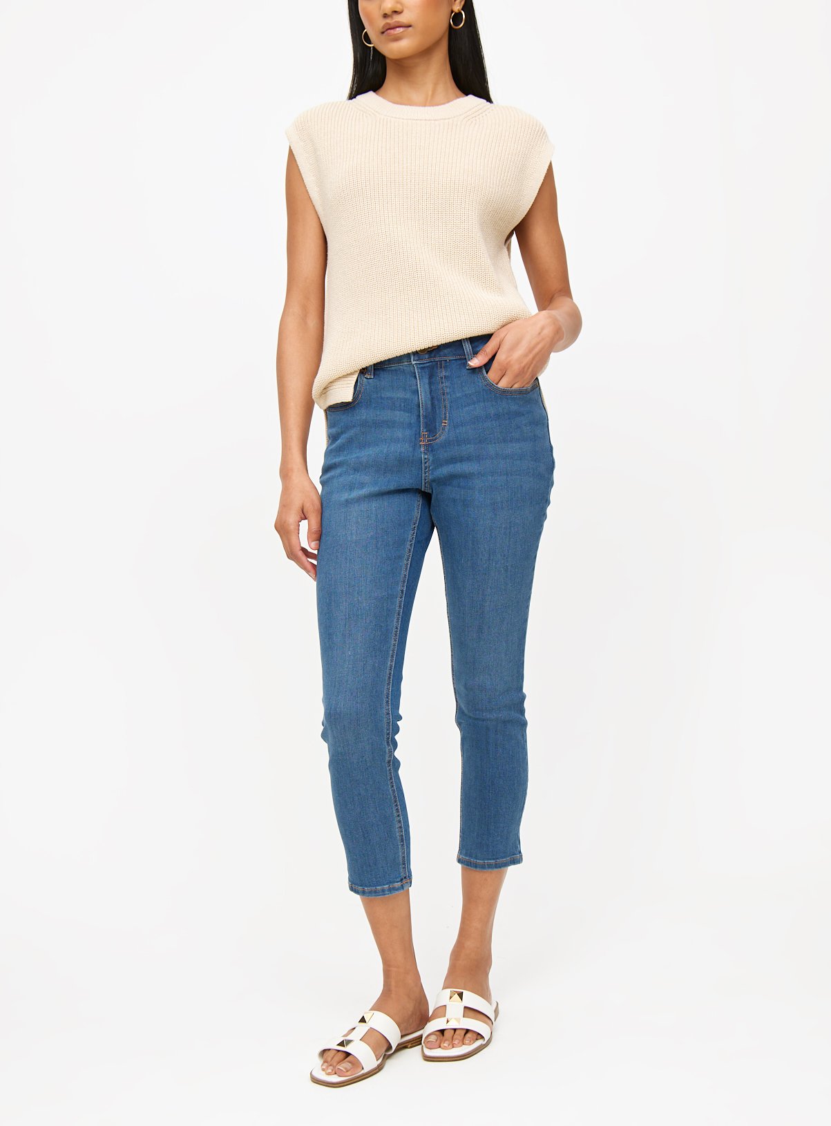 Cropped Jeans | Tu Clothing