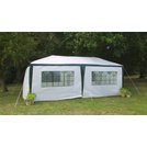 Buy Argos Home 3m x 6m Weather Resistant Gazebo with Side Panels ...