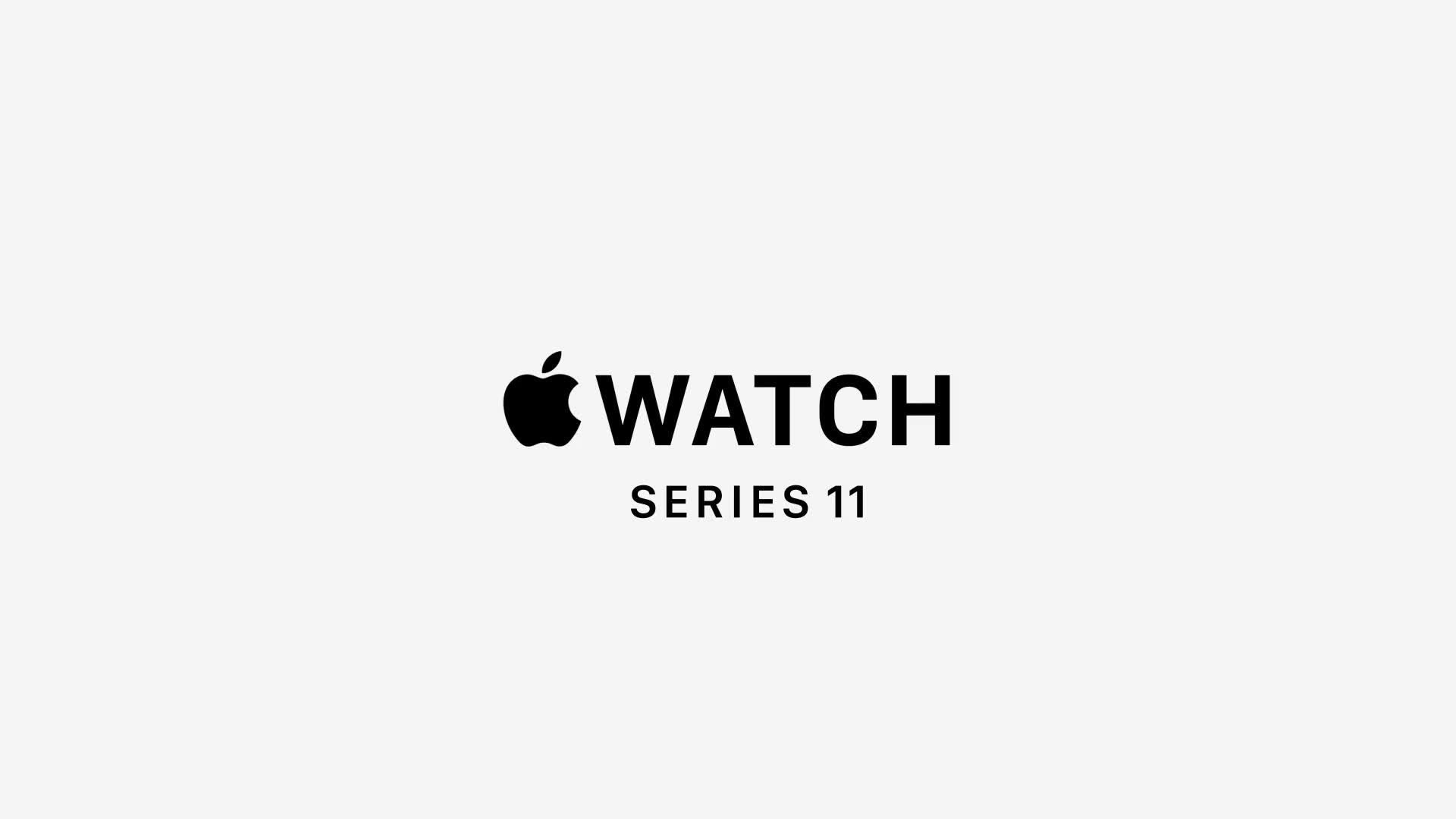Apple Watch Series 11 GPS 42mm Light Blush Sport Band – S/M