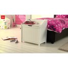Buy Argos Home 60 Litre Monks Bench Style Laundry Box - White | Linen ...