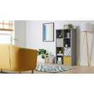 Buy Argos Home Squares Plus 8 Cube Storage Unit - Grey | Bookcases and ...
