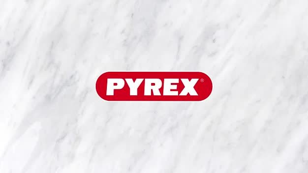 White Pyrex Logo Pyrex Chelsea Pattern 513 3pt Round Casserole Dish,